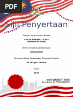 Template Sijil Merdeka Design 1 (Cikgugrafik) SHK2022 | PDF