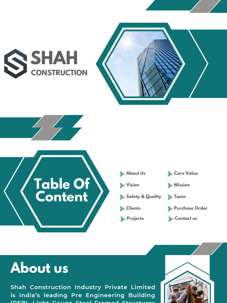 SHAH Construction | PDF