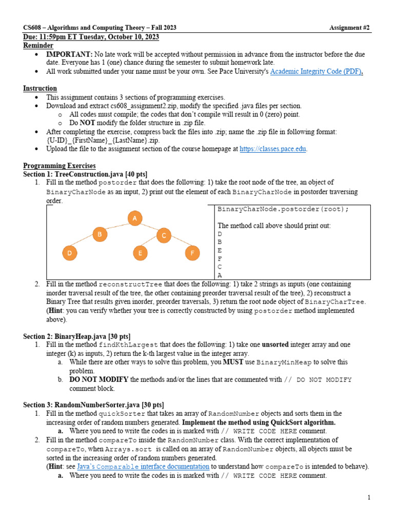 2023fa cs608 Assignment2 | PDF | Zip (File Format) | Computing
