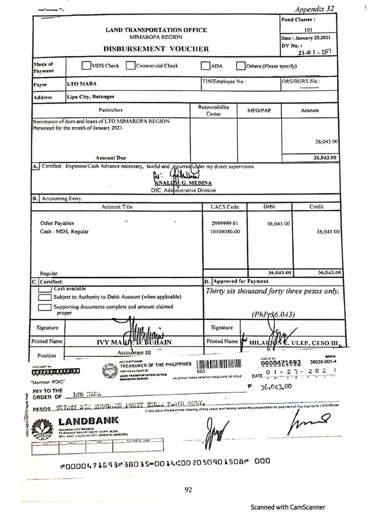 Lto Mimaropa Region Maba January 2021 | PDF