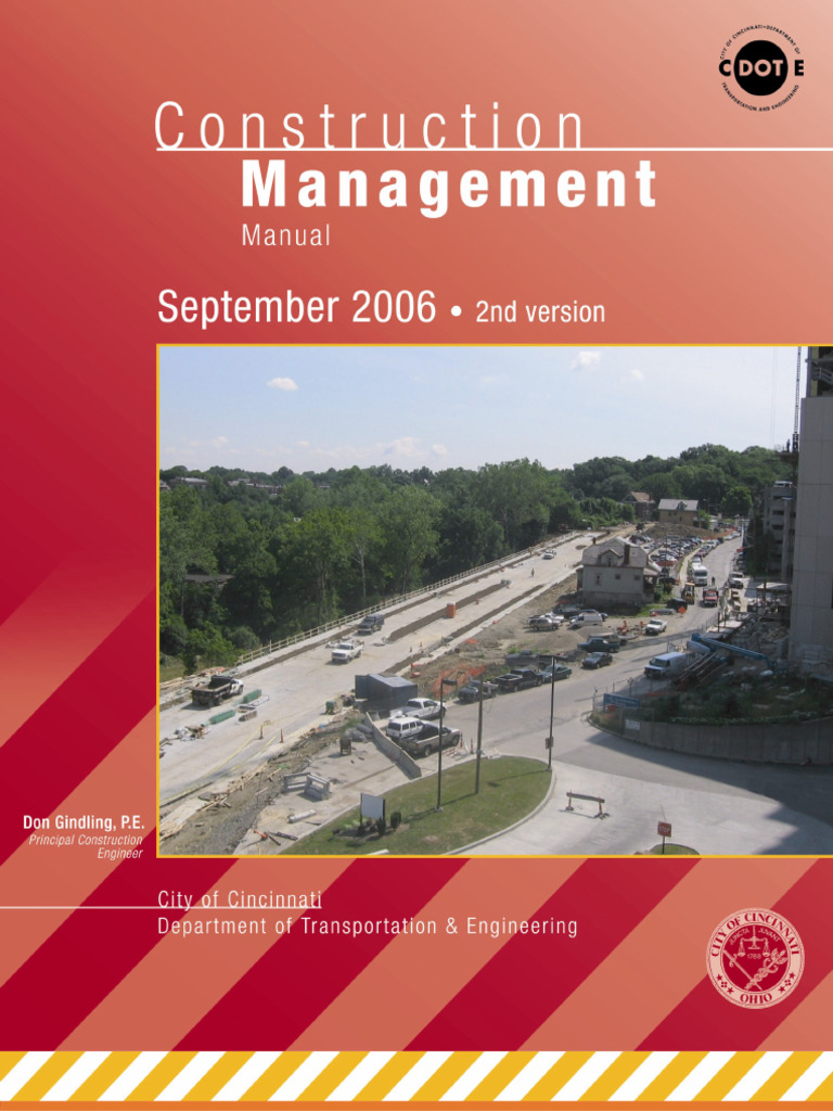 Cincinnati Construction Management Guide | PDF | Specification ...