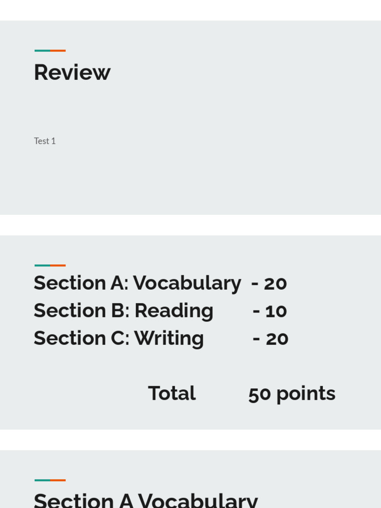 Review For Students Test 1 | PDF | Semiotics | Linguistics