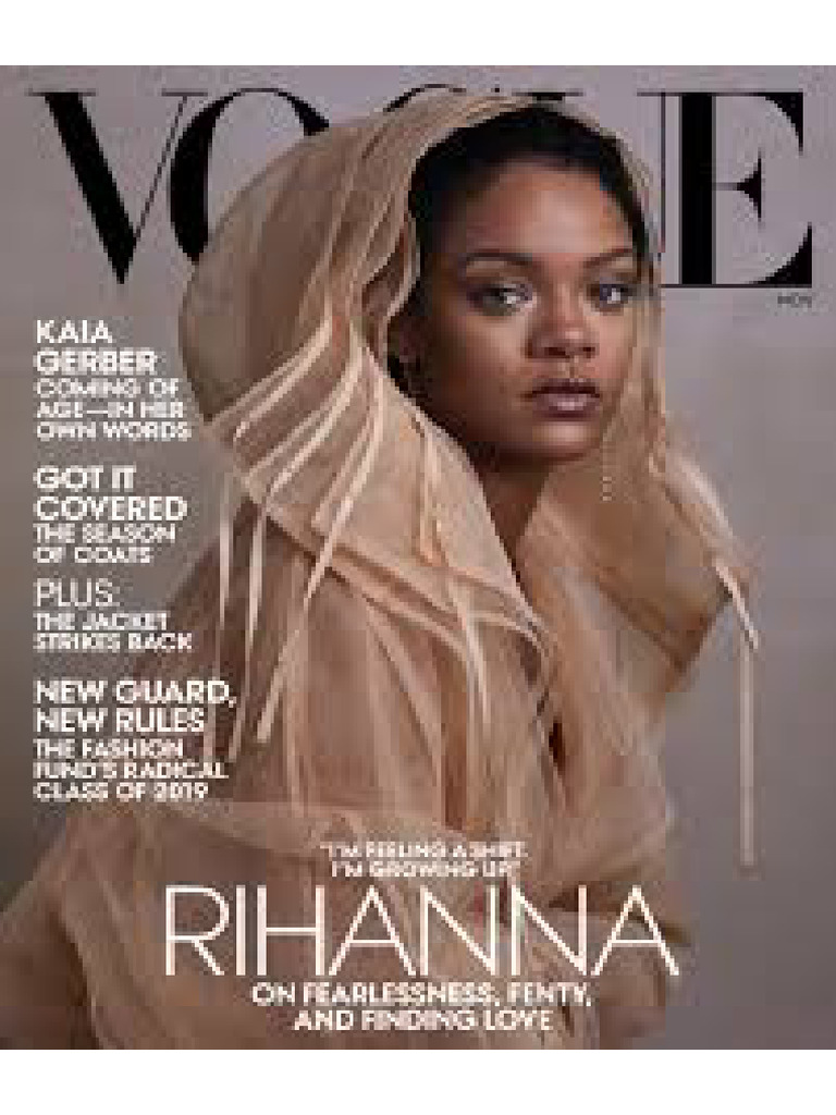 Rihanna in Vogue Magazine | PDF