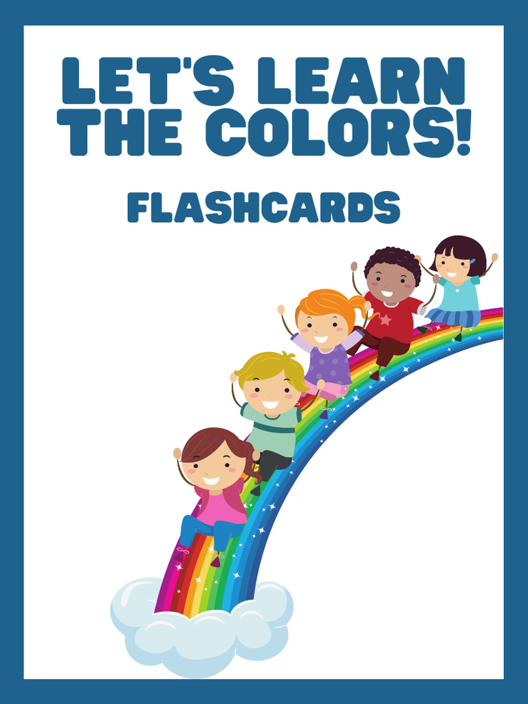 Illustrative Colors Flashcards PDF | PDF