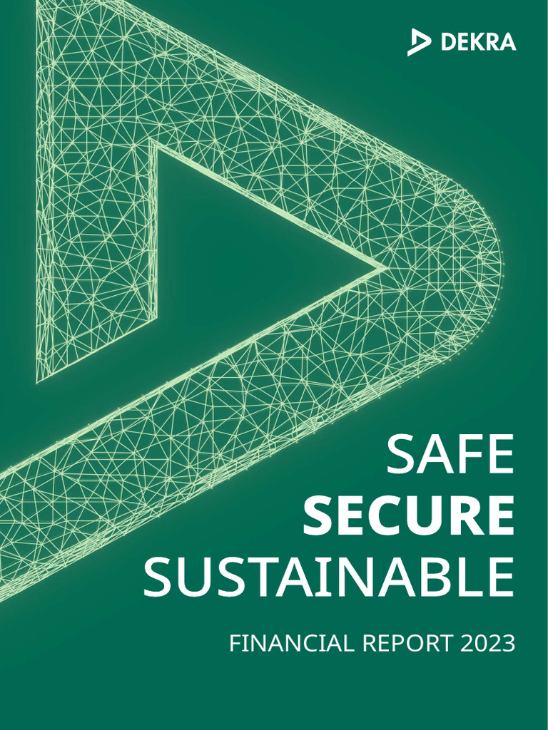 dekra-gb2023-financial-report-en | PDF | Sustainability | Regulatory ...