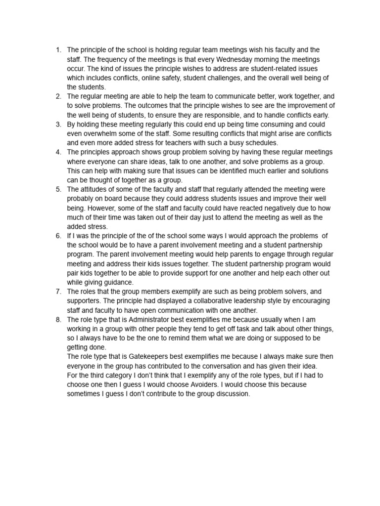 Group Problem Solving Activity | PDF | Social Psychology | Psychology