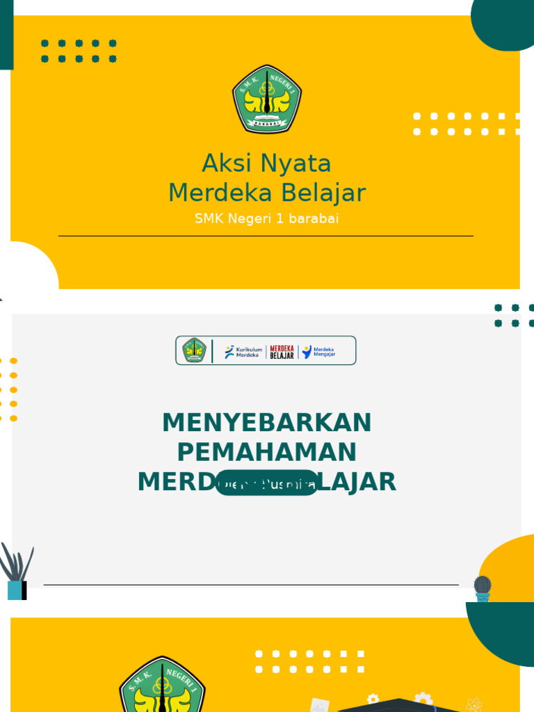 (Ibu Mita) PPT Merdeka Belajar | PDF