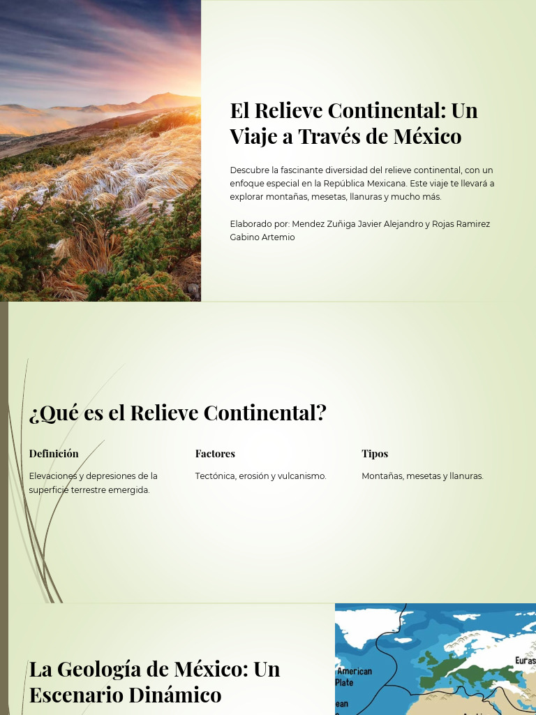 Relieve Continental | PDF