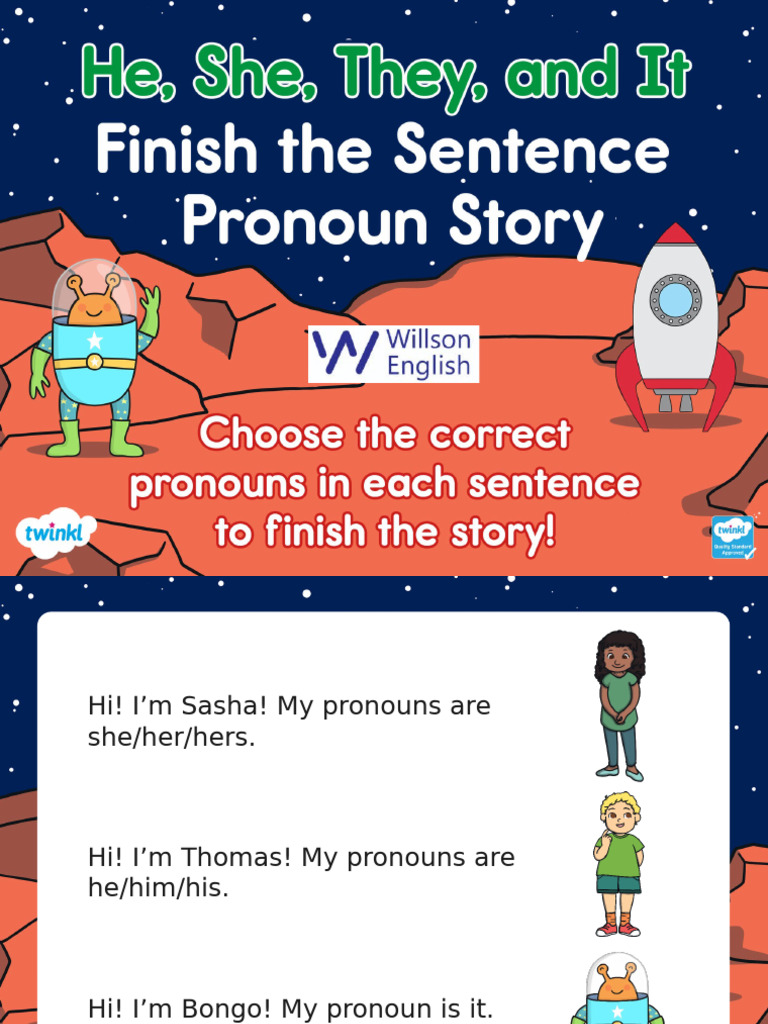 A1 - 5 Subject Pronouns Lesson 1 and 2 | PDF