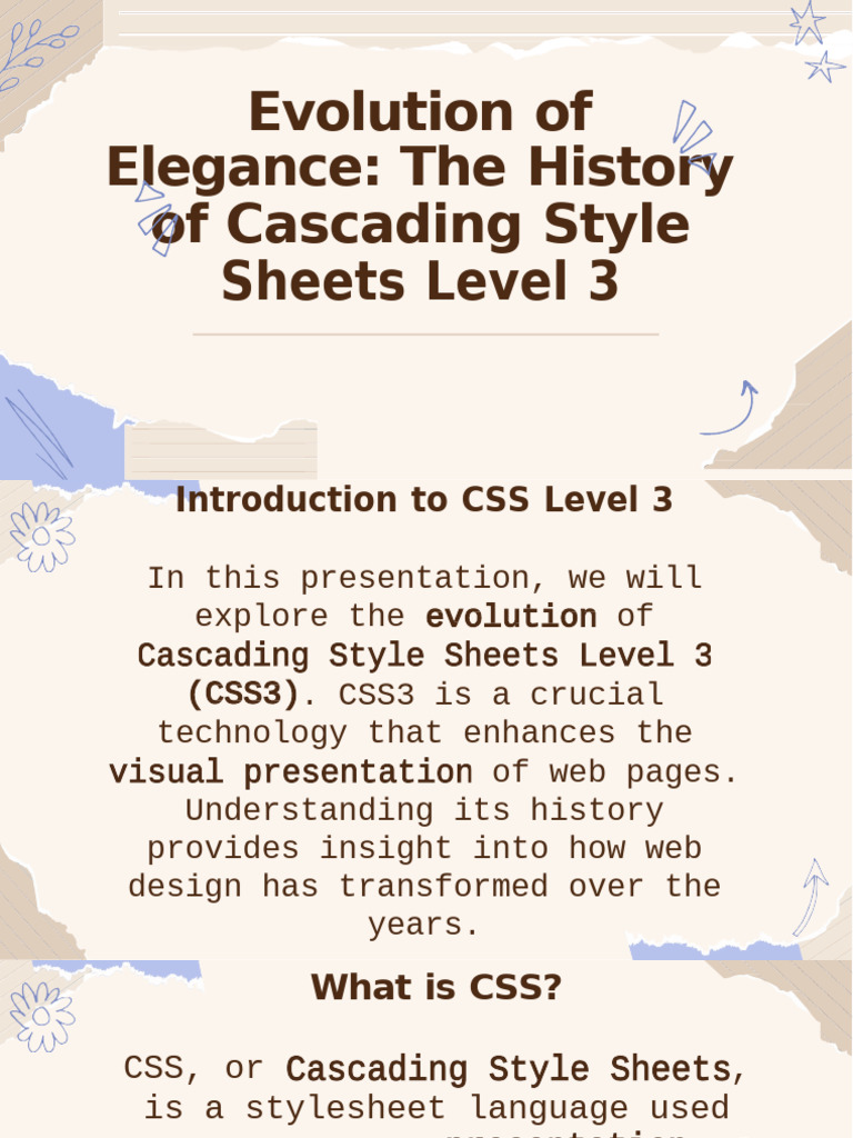 History and Impact of CSS3 | PDF | Internet | World Wide Web