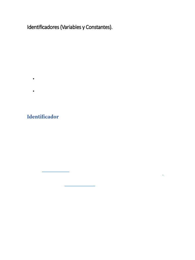LIBRO ALGO-1 Tema 1-2 Identificadores - Variable - Constante | PDF ...