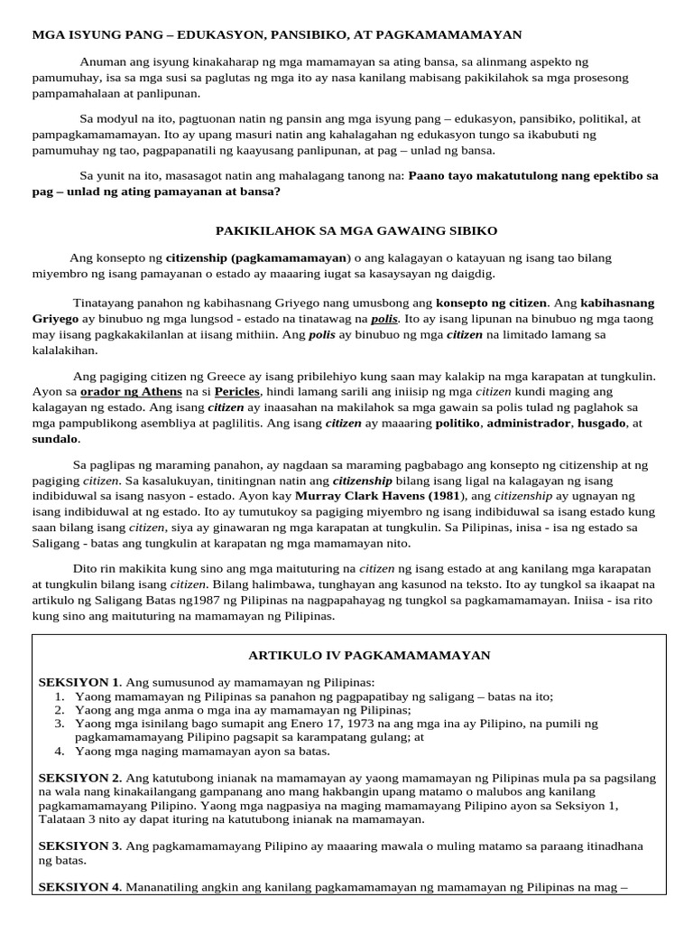 Arpan 4TH Grading Reading Materials | PDF