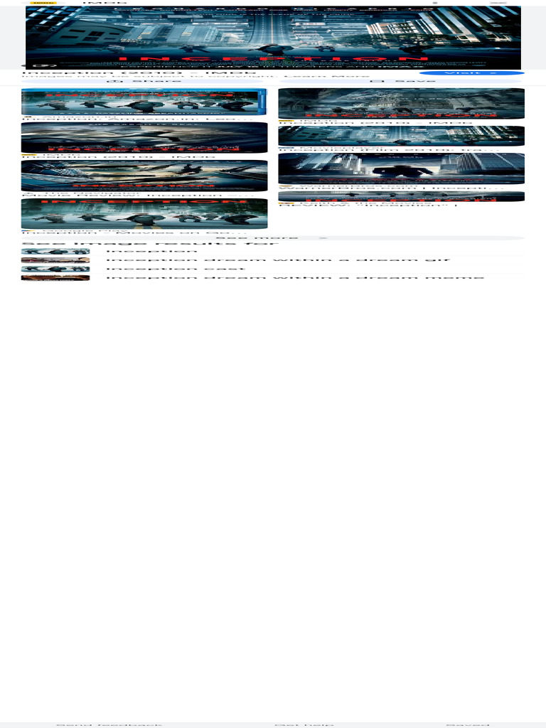 Inseption - Google Search | PDF