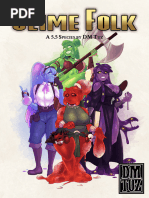 Slime Race (Homebrew, D&D 5e) - GM Binder | PDF | Self-Improvement