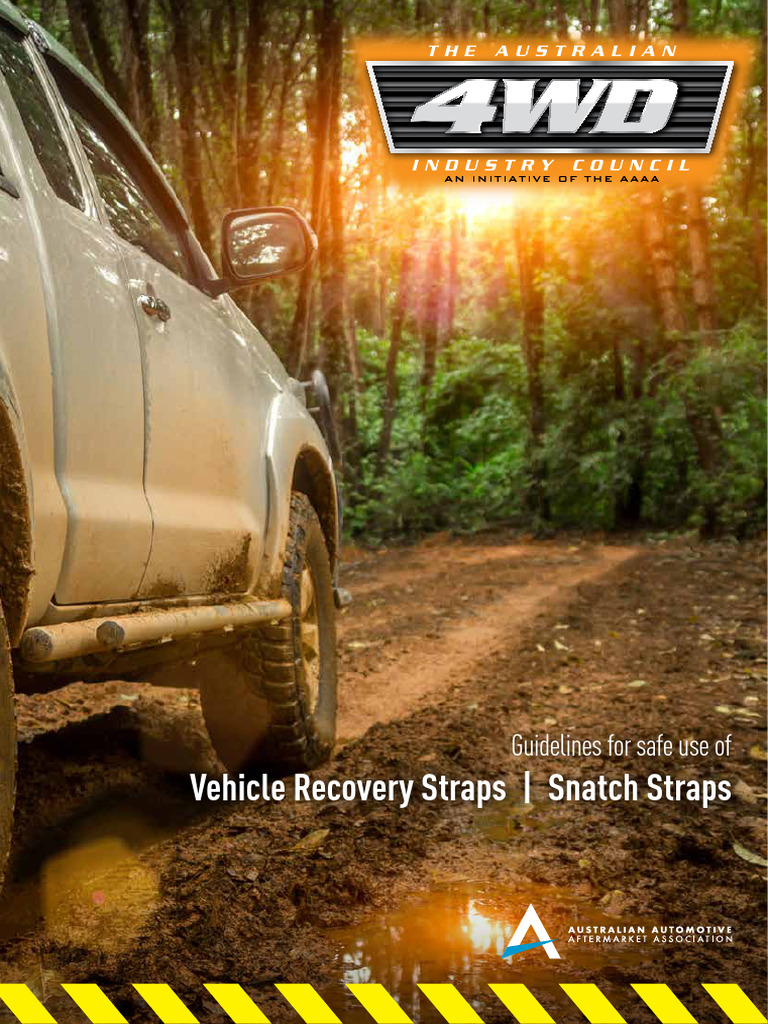 Safe Use Guidelines for Recovery Straps | PDF | Vehicles