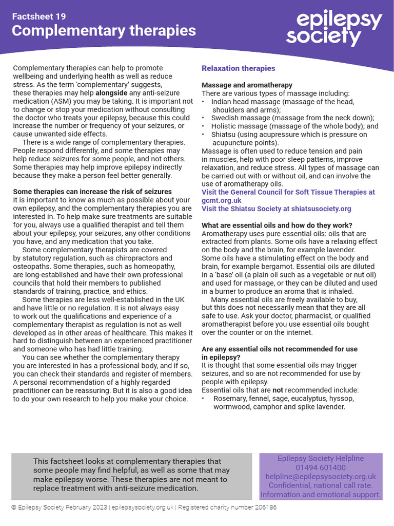 Complementary Therapies February 2023 | PDF | Massage | Ayurveda