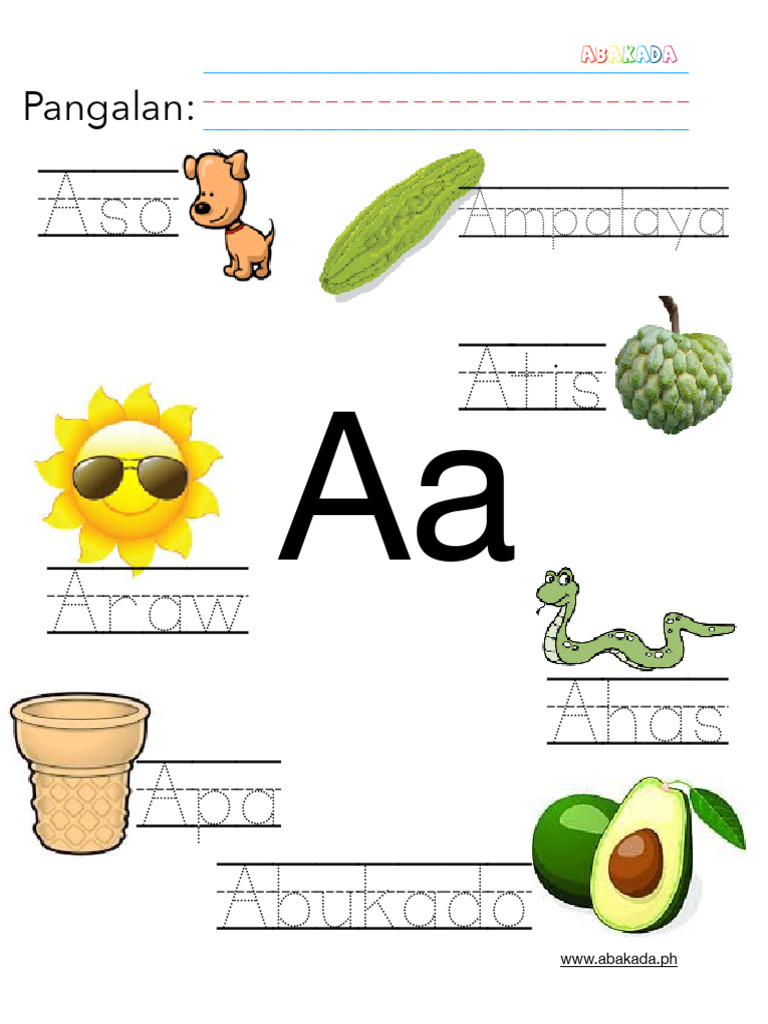 A Filipino Words | PDF
