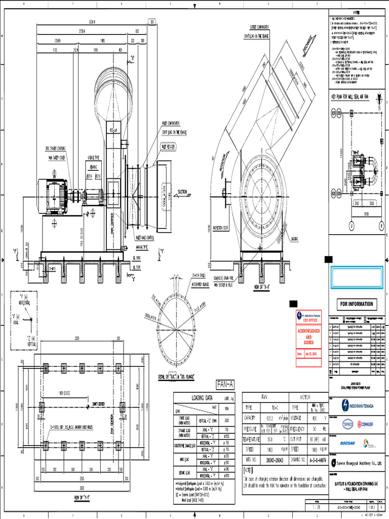 P3HFE-320042 Rev+6 LAYOUT+&+FOUNDATION+DRAWING-MILL+SEAL++AIR+FAN+ (AFR ...
