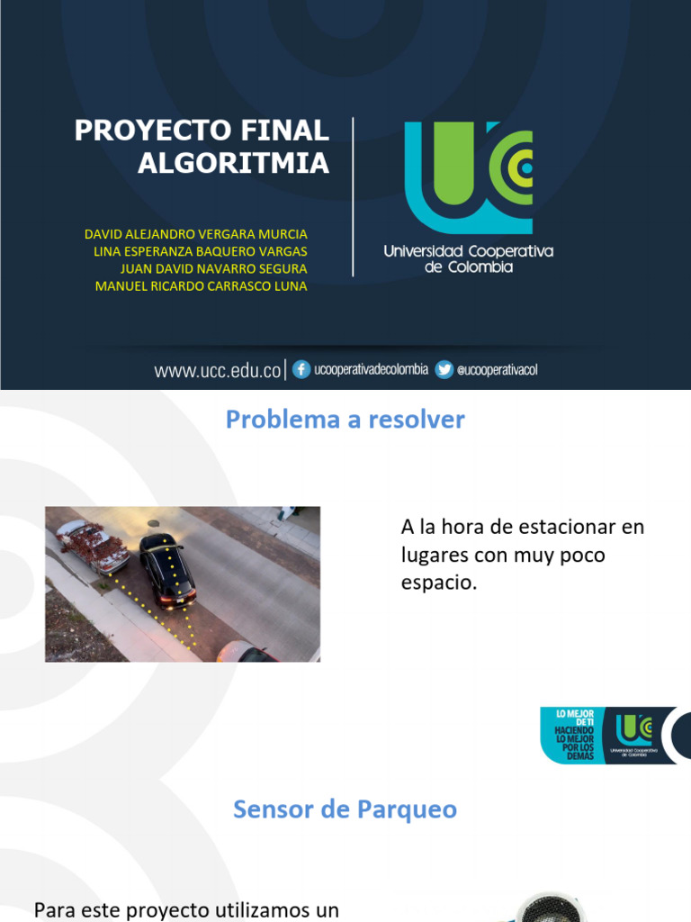 Presentación Proyec. Final Algoritmia | PDF