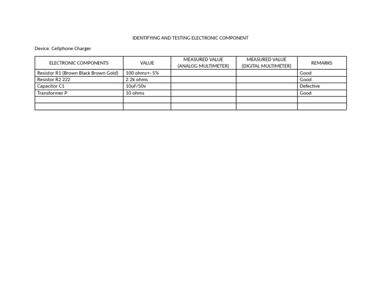 Testing Electronic Components Pdf 3313