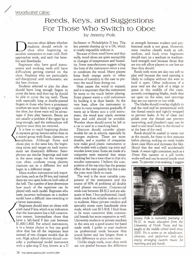 Jeremy Polk Article | PDF