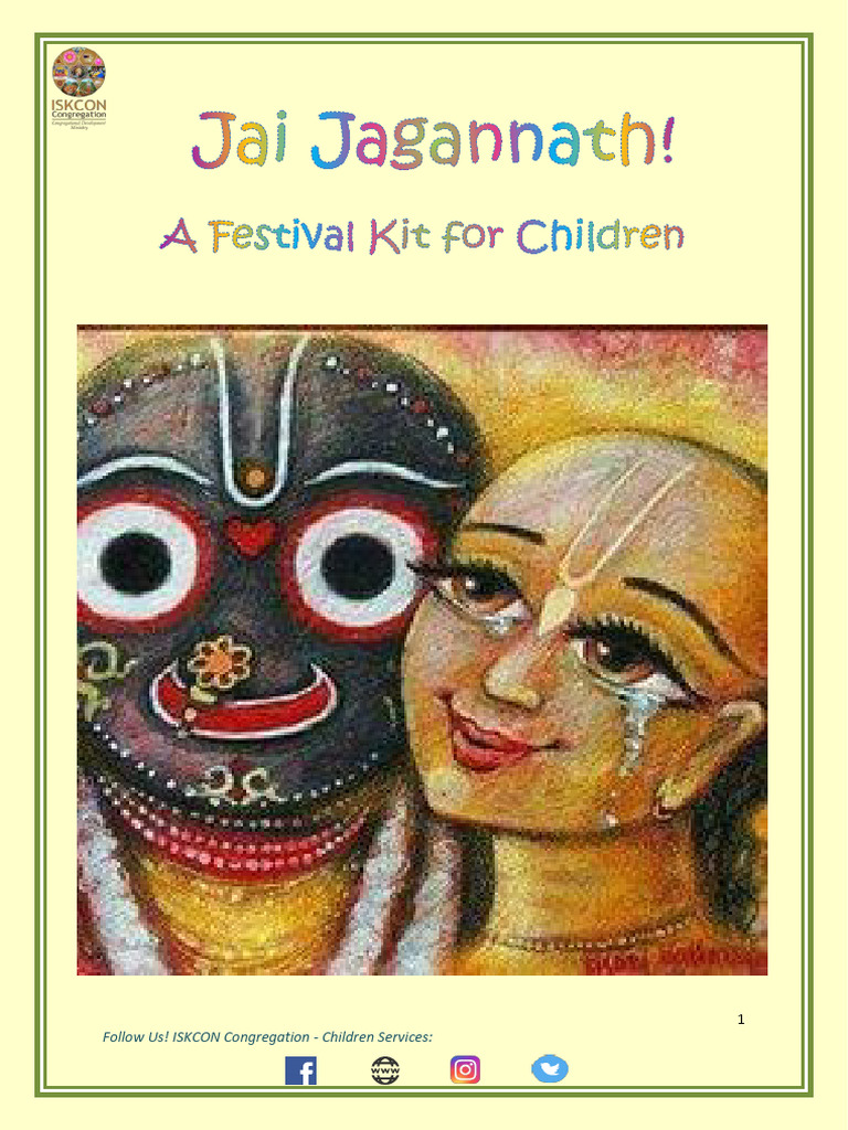 Kids' Guide to Lord Jagannath | PDF | Bhagavad Gita | Vishnu