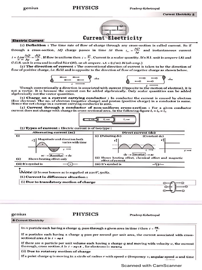 Electric-Current-Notes-1st-lecture-18042023-033901pm-22022024-011105am ...