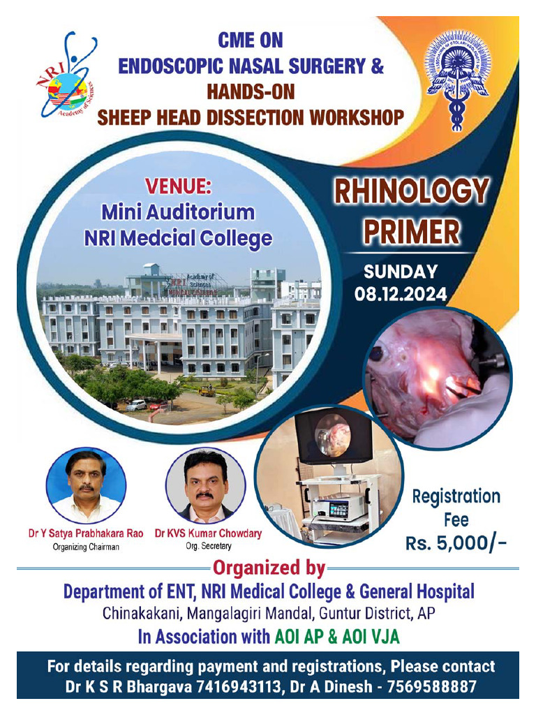 Rhinology Primer Brochure | PDF | Clinical Medicine | Medicine