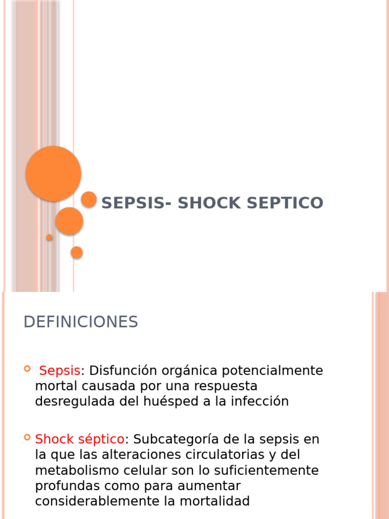 Sepsis Shock 2020 | PDF | Septicemia | Medicina CLINICA