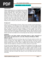 Balcony Scene: Love's Duality in Analysis | PDF | Romeo And Juliet ...