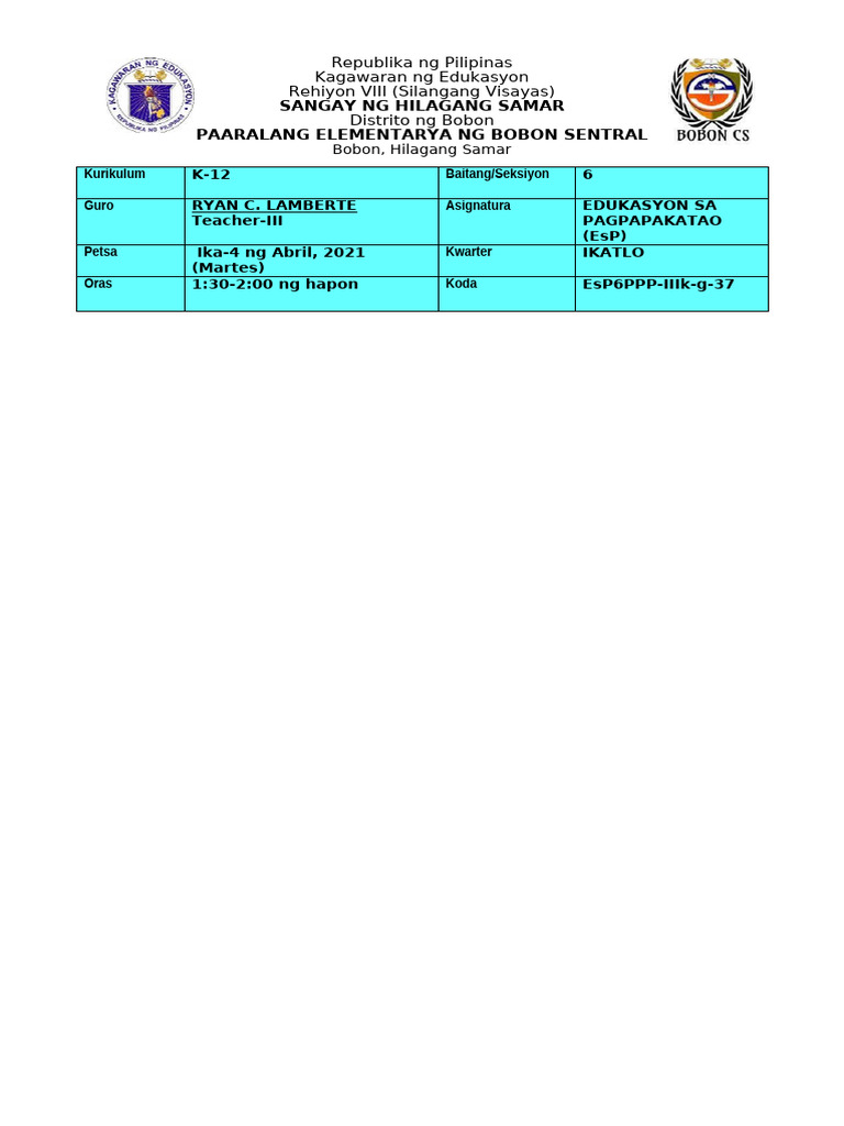 DLP - Esp 6 Co2 | PDF