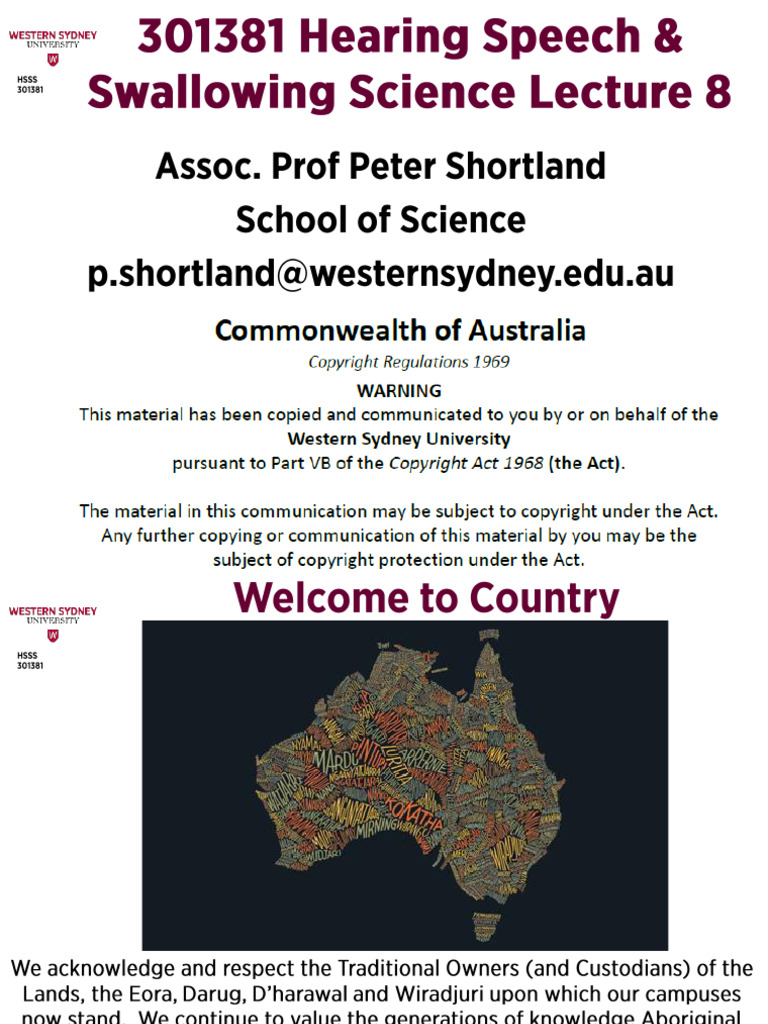 HSSS Lecture 8 2021 Handout | PDF | Brainstem | Neuroscience