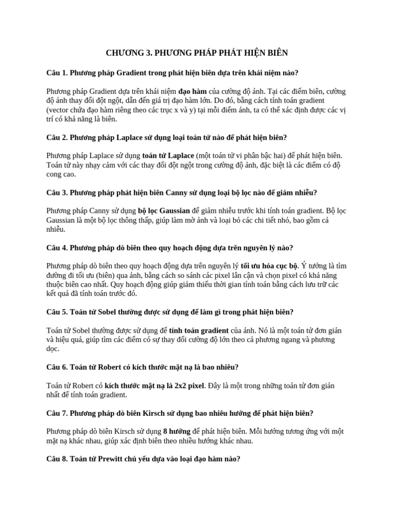 Xu Ly Anh Chuong 3-4 | PDF