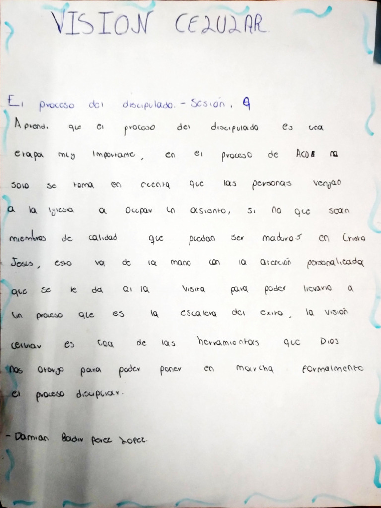 Vision Cap 9 y 10. El Escudero Cap 5 | PDF