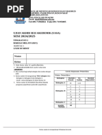 Contoh Format Dan Soalan Untuk Kertas UASA | PDF