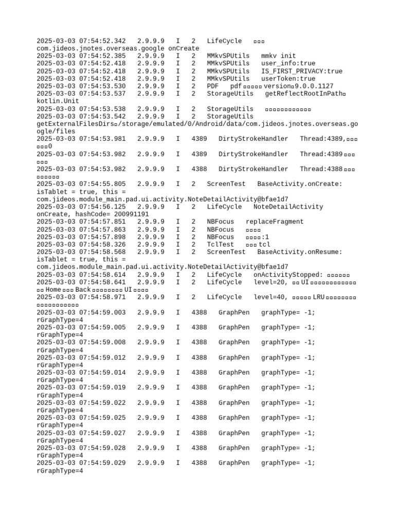 2025-03-03_78741506_log | PDF | Embedded Linux Distributions | Computer Programming