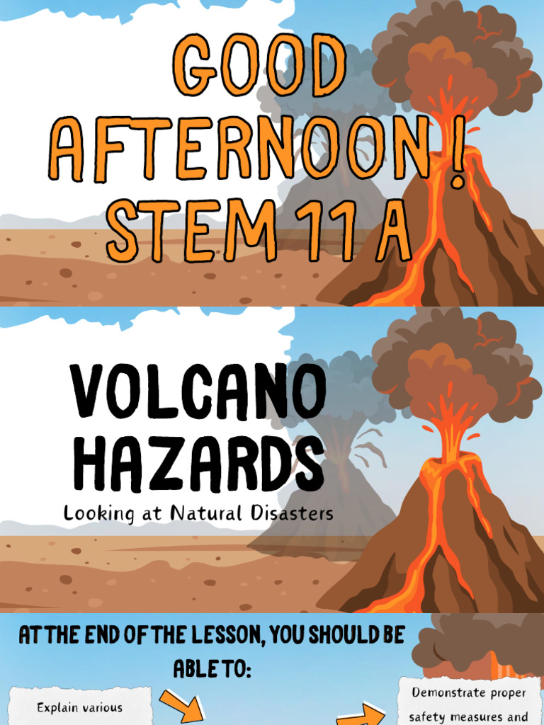 VOLCANO-HAZARD-FILE | PDF | Volcano | Types Of Volcanic Eruptions