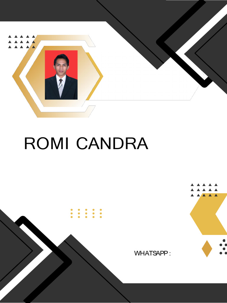 CV ROMI CANDRA | PDF