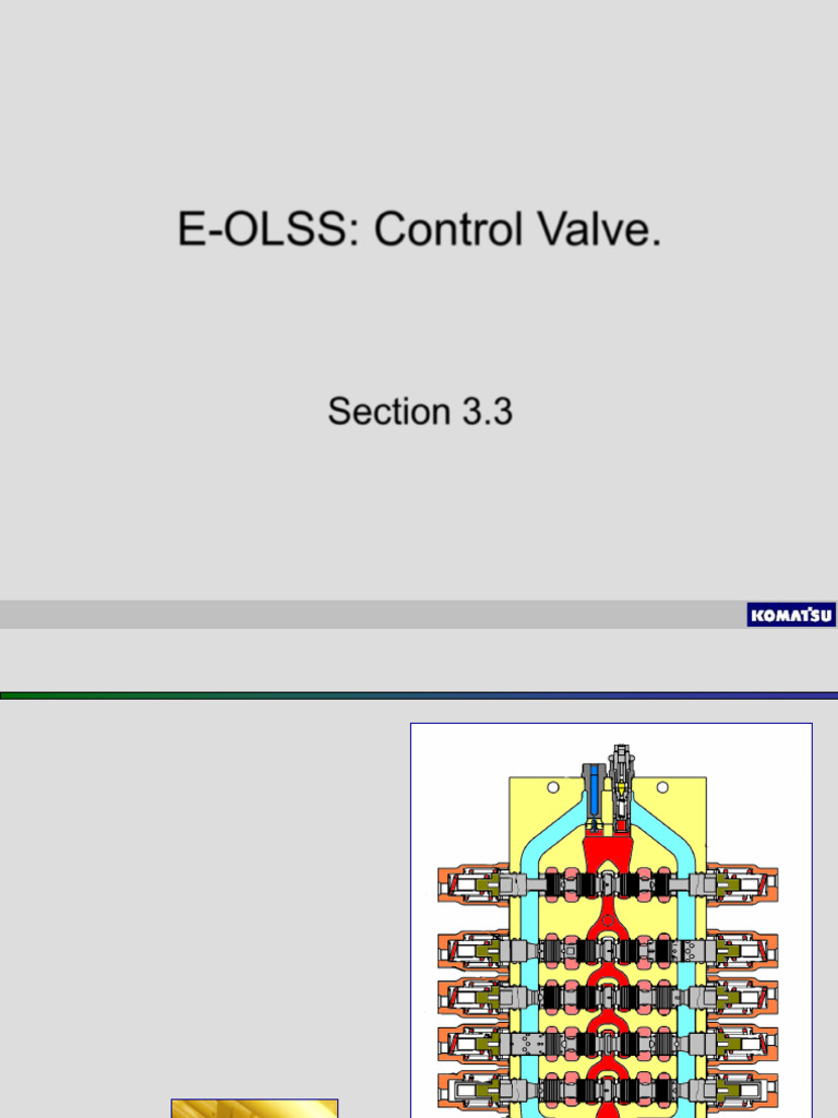 E-OLSS Control Valve Overview | PDF | Valve | Throttle