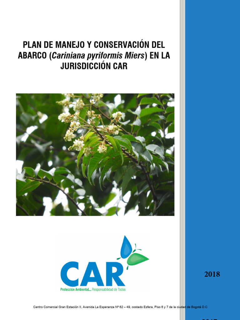 Conservación del Abarco en Cundinamarca | PDF | Bogotá | Madera
