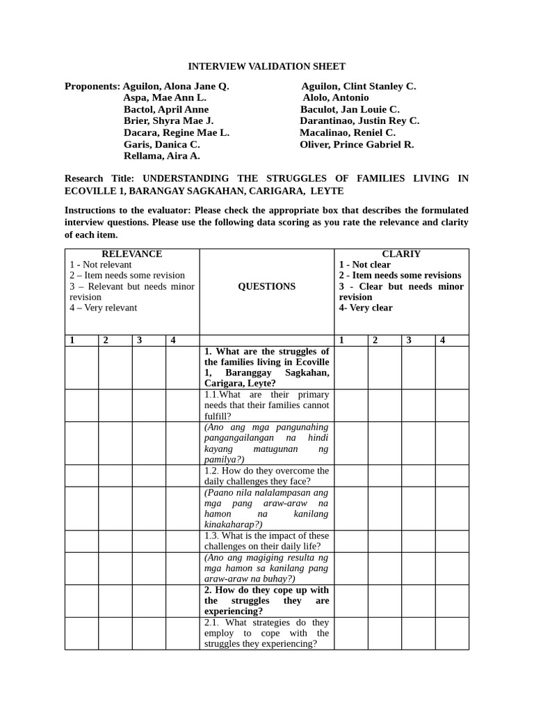 Validation and Chapter 1 in Pr1 1 | PDF | Rural Poverty | Poverty