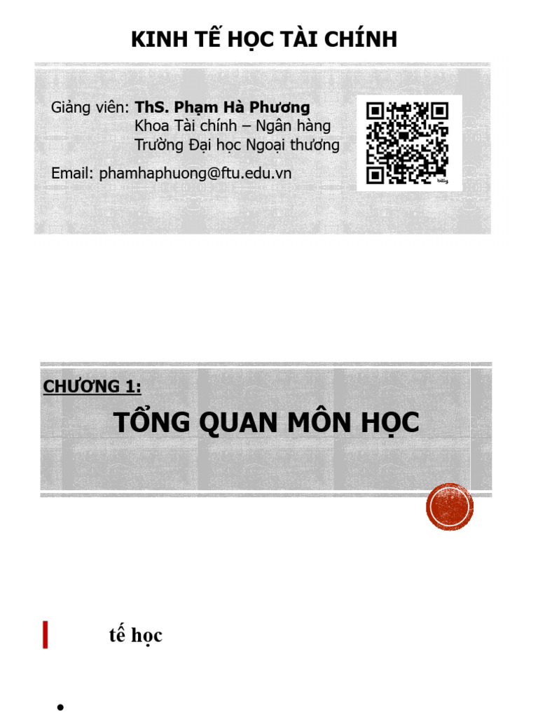 FinEco - C1.T NG Quan | PDF