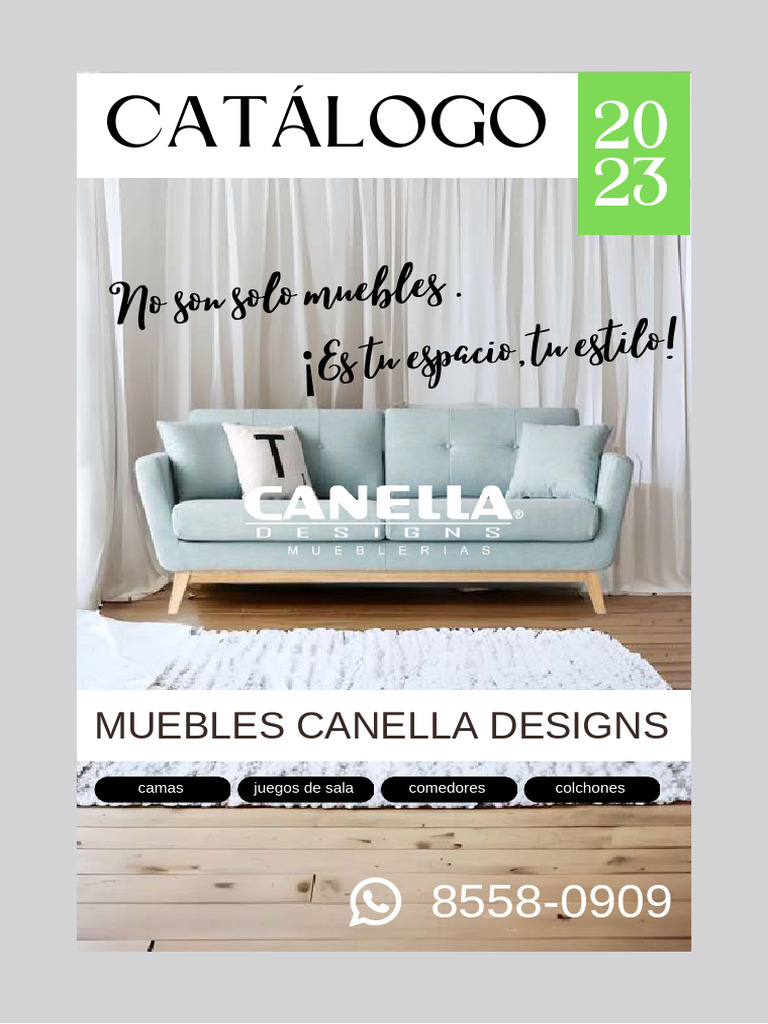 Catalogo Canella 2023-Compressed | PDF | Sofá | Tapicería