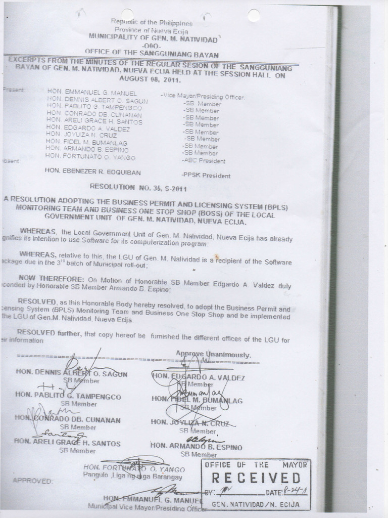 Establishment of Boss | PDF