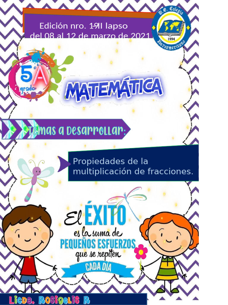 Propiedades de La Multiplicacion | PDF