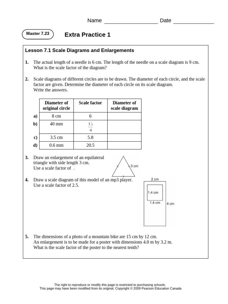 Unit 7 Extra Practice | PDF | Rectangle | Shape
