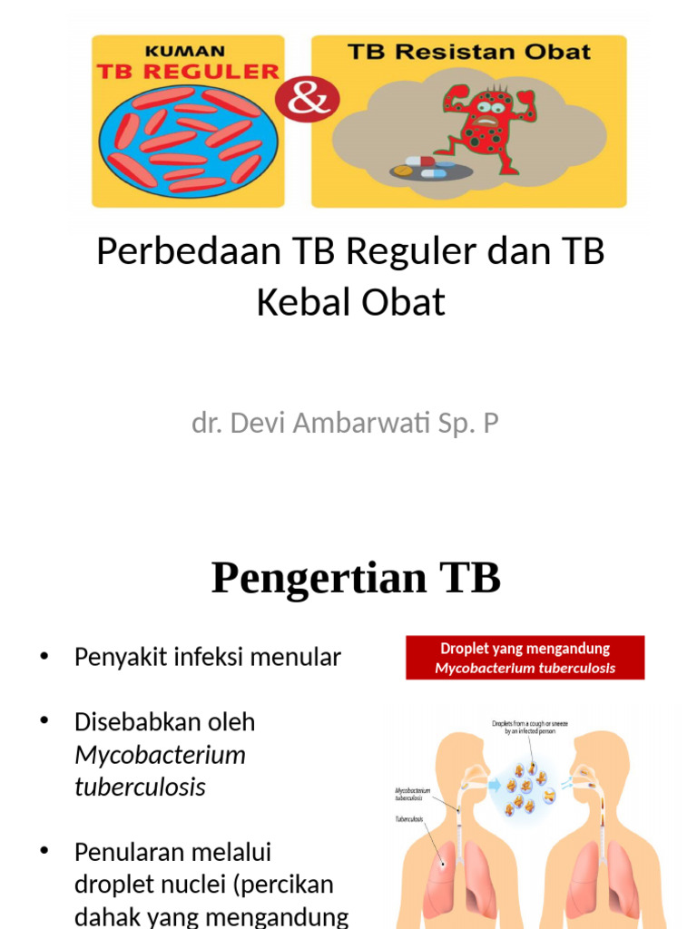Perbedaan TB Reguler Dan TB Kebal Obat | PDF