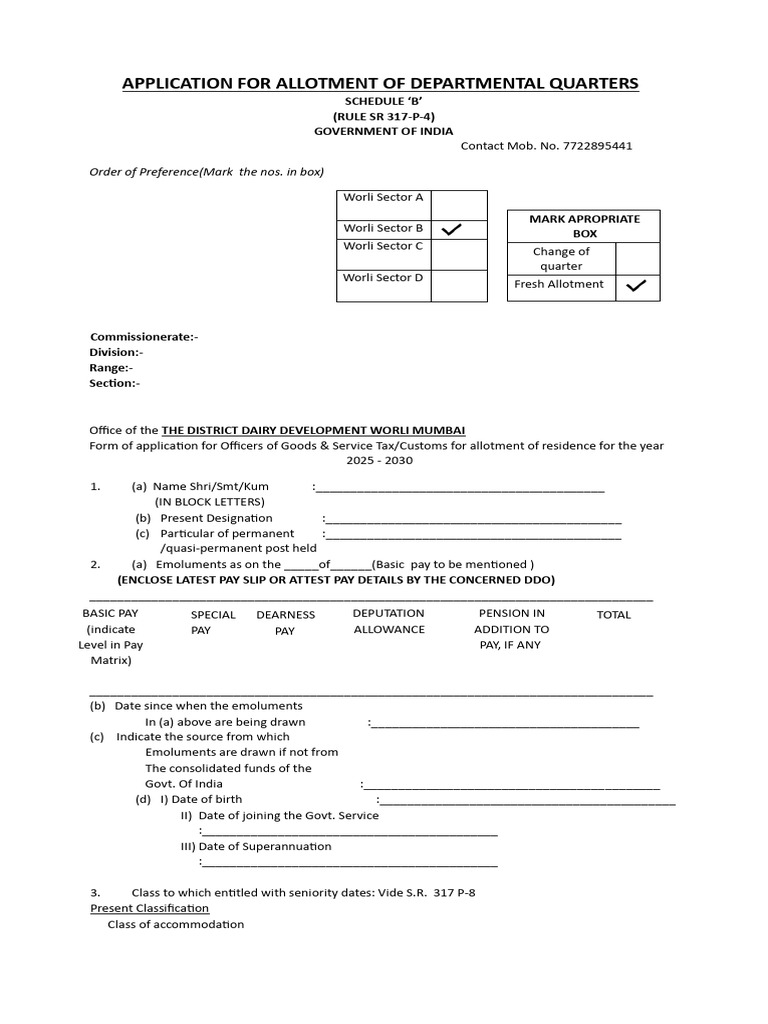 Quarters Request and Acceptance PDF | PDF | Taxation | Government Finances