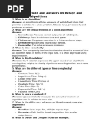DAA Question Bank with Answers | PDF | Dynamic Programming | Time ...