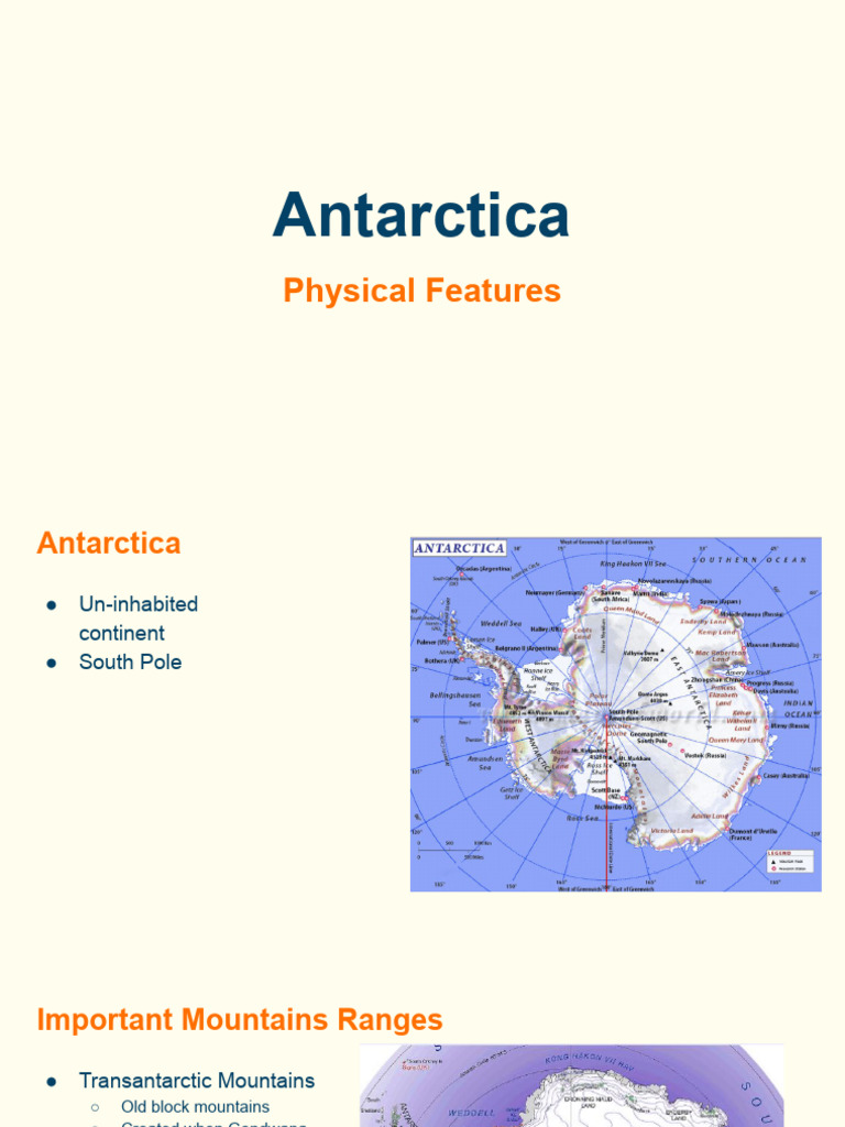 Antarctica (1) | PDF